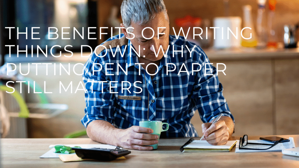 The Benefits of Writing Things Down: Why Putting Pen to Paper Still ...